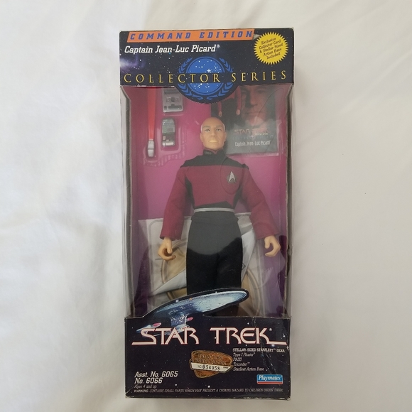 Playmates | Toys | Star Trek Collector Series Captain Jeanluc Picard ...